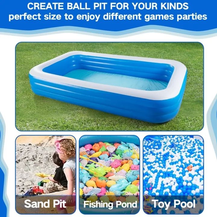 Big size 150cm /180cm Swimming Pool Kids Mura Lang Mini Pool for Kids ...