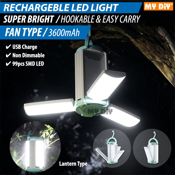 MYDIYHOMEDEPOT - RECHARGEABLE LED EMERGENCY LIGHT / LED LANTERN LIGHT ...