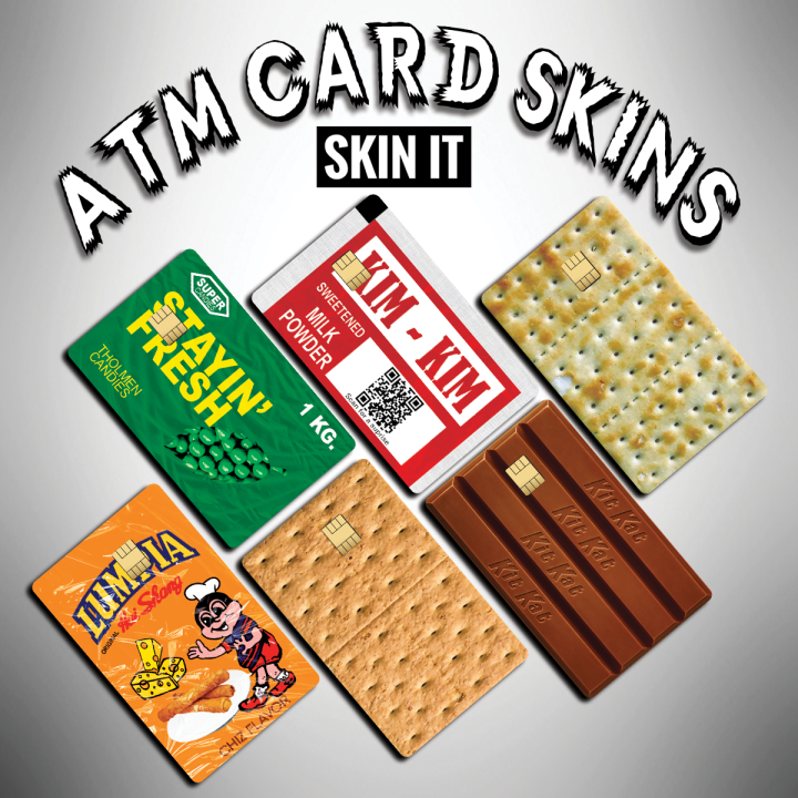 SKIN IT : Food Similarity Card Skins (Stickers For ATM or Beep Cards ...
