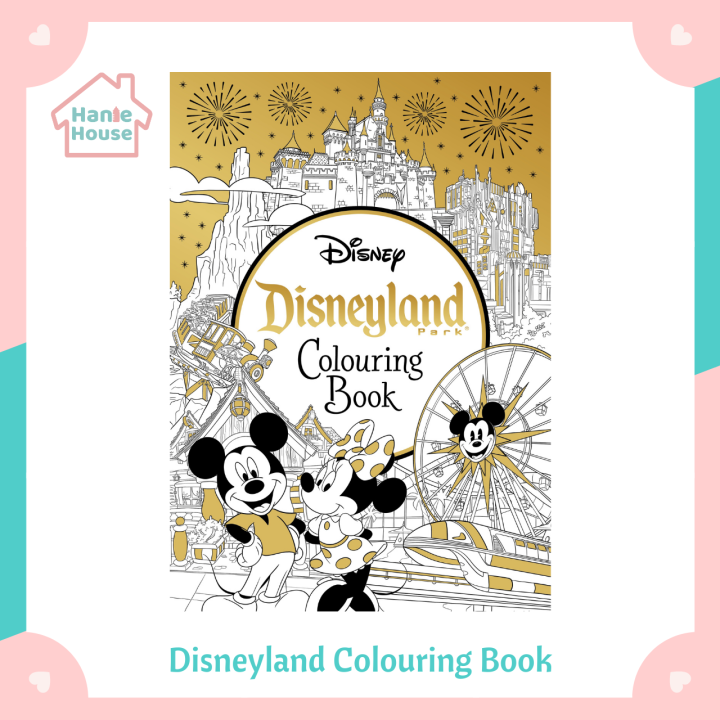 Classic Disney Colouring Book (96 pages) Mickey Mouse Minnie Mouse ...