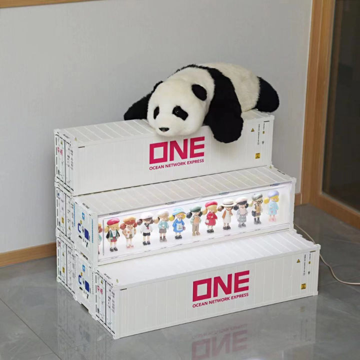 Popmart Storage Box with LED light Transparent Display Box Acrylic ...