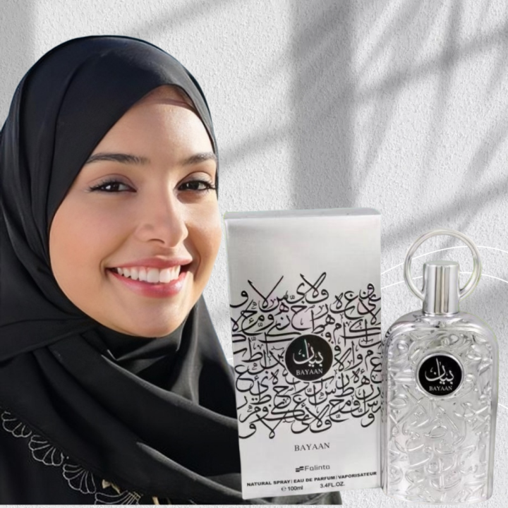 BAYAAN100ml Silver Lata Fragrance Dubai Perfume Neutral flower fruit ...