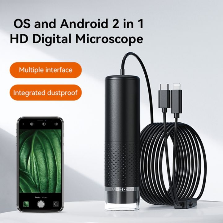 Handheld Digital Microscope Camera 50X-1600X USB Pocket Microscopes ...