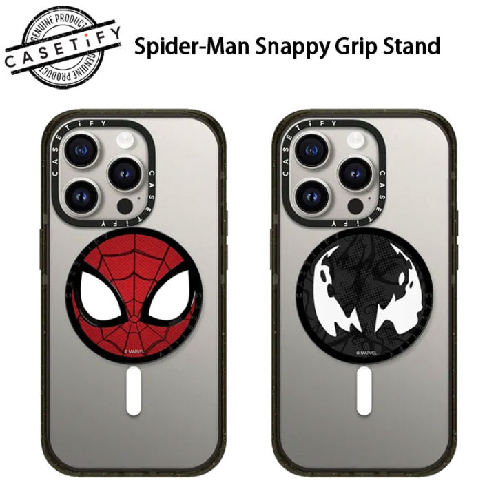 Spider-Man x CASETiFY Snappy Grip Stand with Magsafe Sockets PopGrip ...