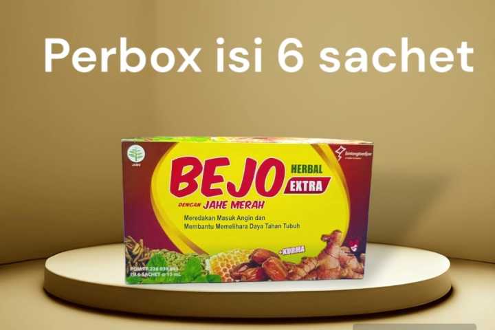 Perbox BEJO OBAT BINTANG 7 Tujuh toedjoe ORIGINAL JAHE MERAH EXTRA ...