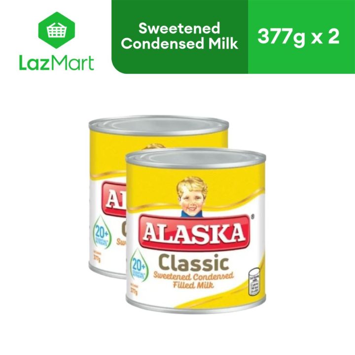 Alaska Sweetened Condensed Filled Milk 377g - Pack of 2 | Lazada PH