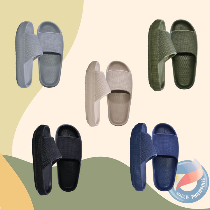PPT Non-Slip Rubber Textured Unisex Slides | Lazada PH