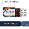 Hepatek Capsule Phospholipids + Vitamin B + Zinc Food Supplement l 10 ...