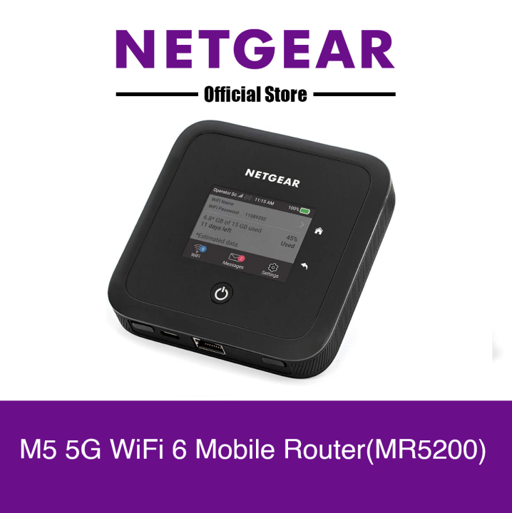 Nighthawk M5 5G WiFi 6 Mobile Router(MR5200) | Lazada PH
