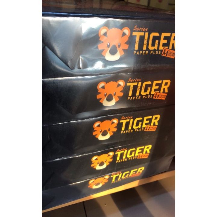 Tiger paper plus กระดาษถ่ายเอกสาร ขนาด A4 (1 รีม) | Lazada.co.th