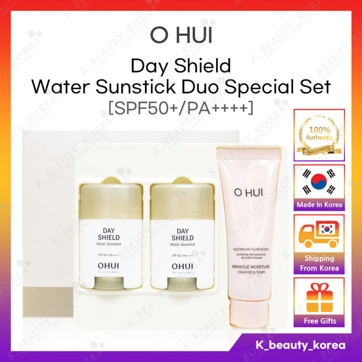 [O HUI] Day Shield Water Sunstick Duo Special Set (SPF50+/PA++++) / Sun ...