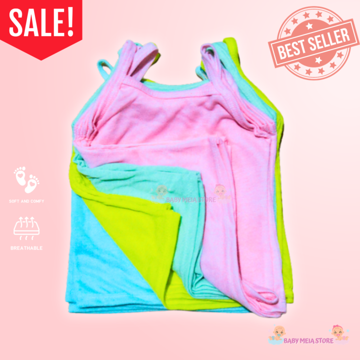 12PCS Colored Spaghetti Sando for Baby Girl 0-9mos old | Lazada PH