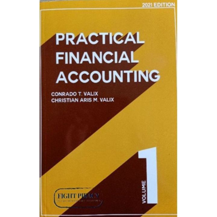 【libro】 Practical financial accounting vol. 1 valix (NEE EDITION 2021 ...