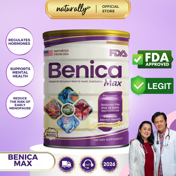 BENICA MAX 400g Relief for Fibroid Symptoms, Hormone Balance ...