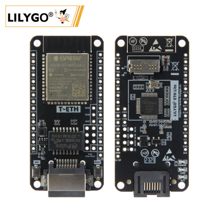 【Official Warranty】 LILYGO® T-ETH-Lite Development Board ESP32 ESP32-S3 ... 【Official Warranty】 LILYGO® T-ETH-Lite Development Board ESP32 ESP32-S3 ...