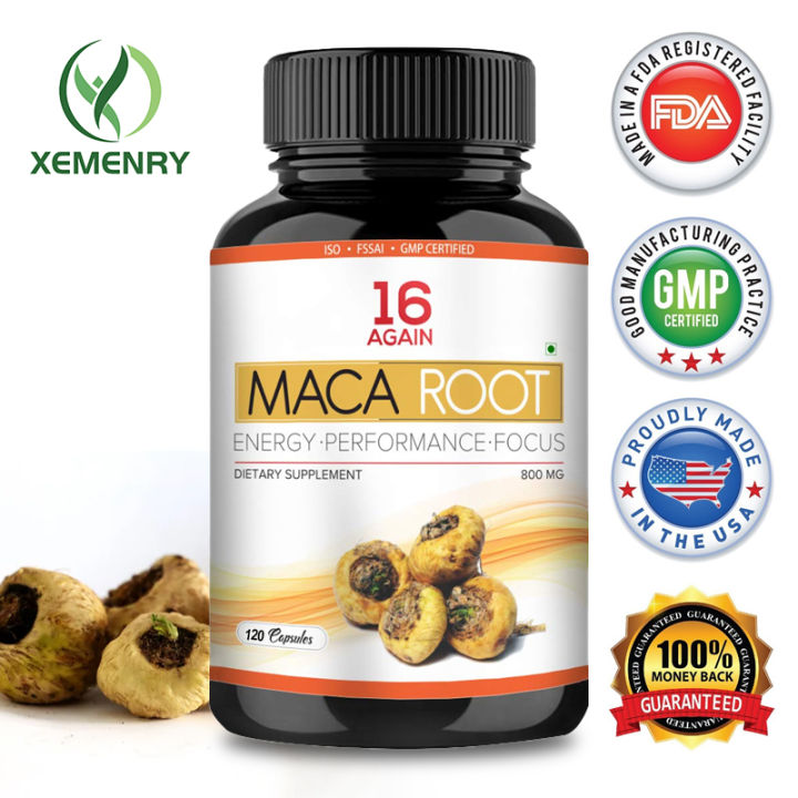 Maca Root Extract ผลิตภัณฑ์เสริมอาหาร 800 มก. แคปซูลมังสวิรัติ - ช่วย ...