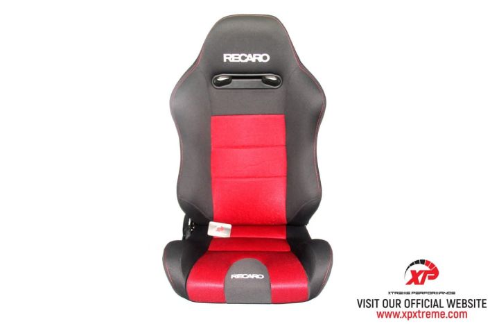 ORIGINAL READY STOCK SEAT SEMI BUCKET RECARO EVO 7 BLACK RED NO RAILING ...