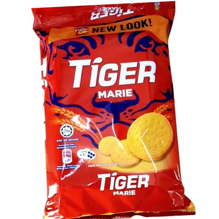 Tiger Marie Biscuits 249.7g | Biskut Marie (Halal) | Lazada