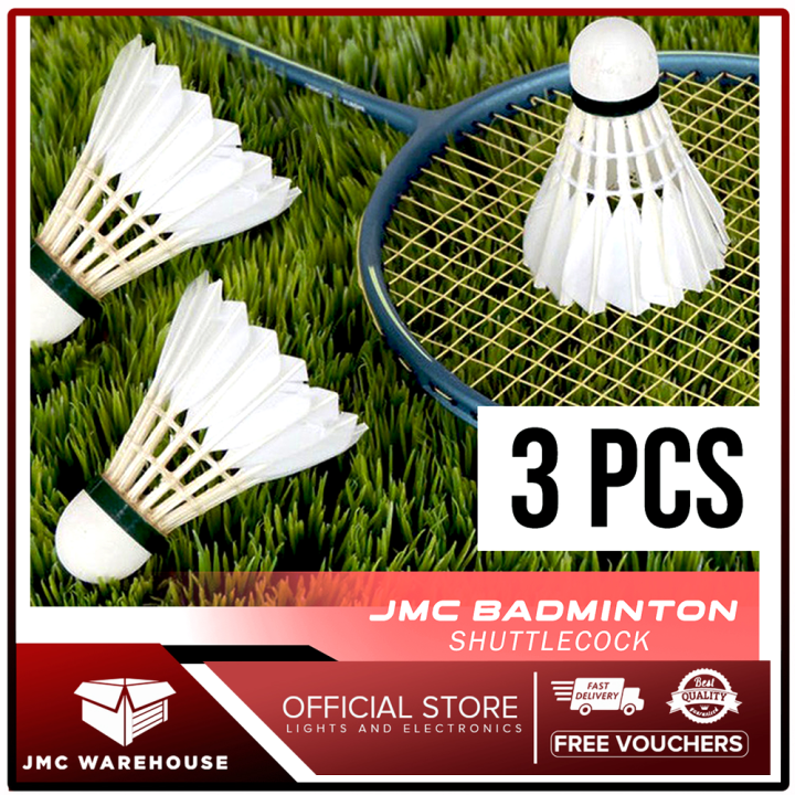 JMC 3Pcs Badminton Shuttlecocks Sports Fitness Aerodynamics Shuttlecock ...