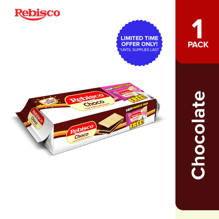 Rebisco Choco Sandwich 32G X 10Pcs | Lazada PH