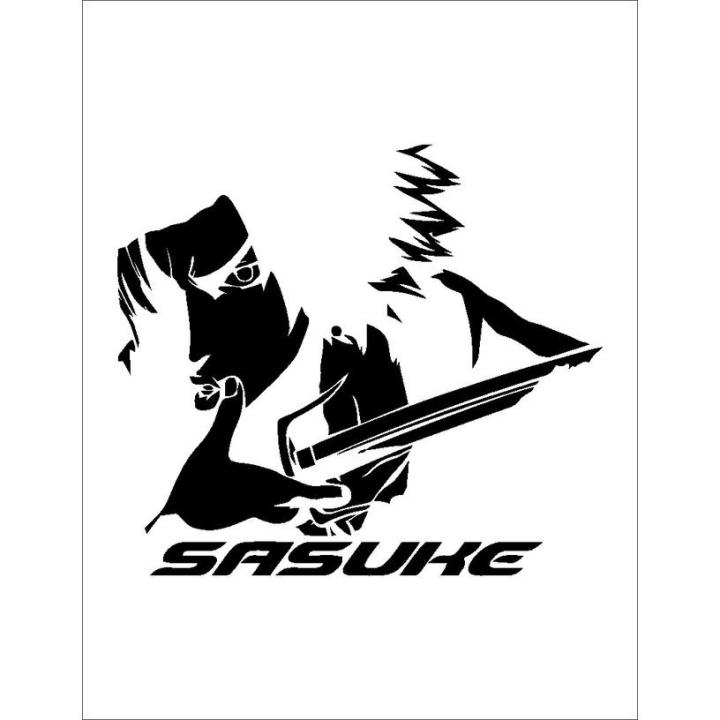 Cutting Stiker sasuke uchiha naruto Sticker keren untuk kaca body mobil ...