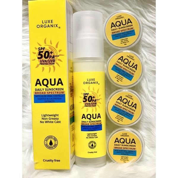 Luxe Organix AQUA Daily Sunscreen SPF 50 | Lazada PH