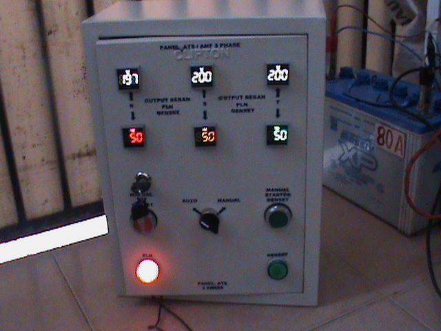 panel ats amf 3pase utk daya 20kva sampai 50kva | Lazada Indonesia