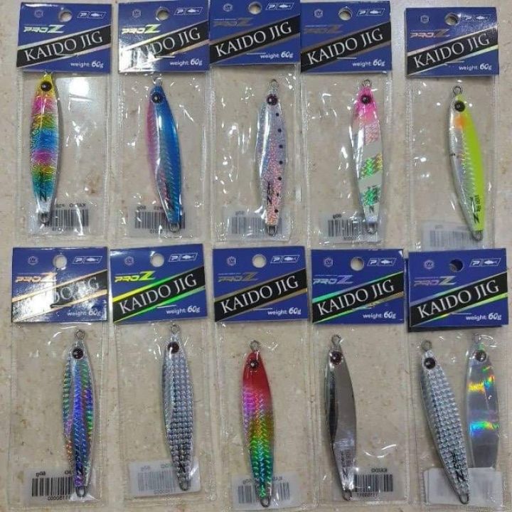 PRO Z KAIDO JIG -40g/60g/80g/100g/120g | Lazada
