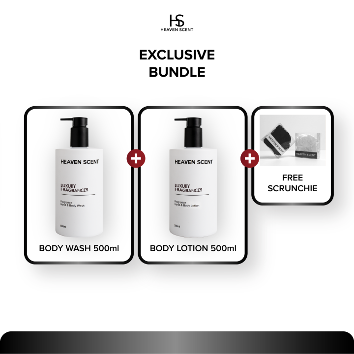 Heaven Scent - Exclusive Bundle Buy 1 Get 3 - Body Lotion 500ml dan ...