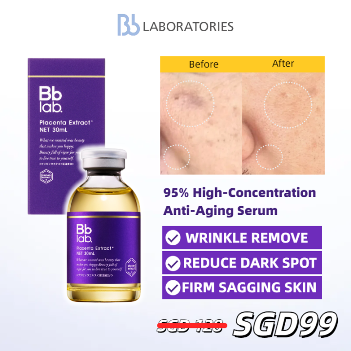Bb LABORATORIES Placenta Extract 30ml 日本苾莱宝热销胎盘素精华 (Booster serum/Made in Japan) | Lazada Singapore
