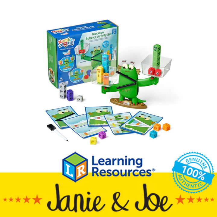 LEARNING RESOURCES Numberblocks Blockzee Balance Activity Set by ...
