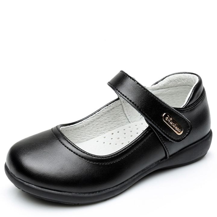 Girls Leather Shoes for Children Wedding Dress Princess School Shoes ...
