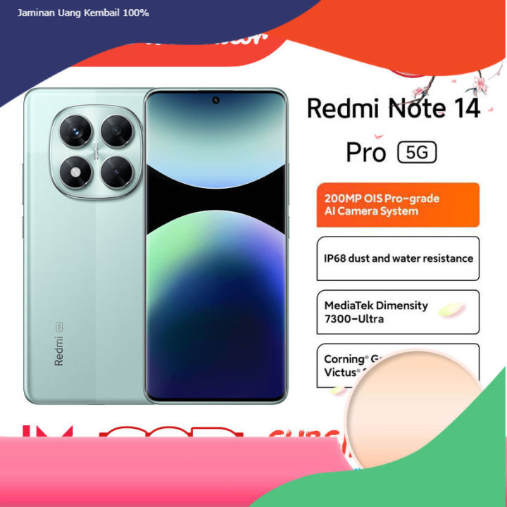 XIAOMI REDMI NOTE 14 PRO 5G 12/512 vs 8/256 GB - 200MP OIS PRO GRADE AI ...