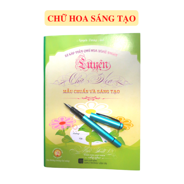 Combo bí kíp luyện chữ hoa sáng tạo kèm bút SH081 ngòi lá tre | Lazada.vn