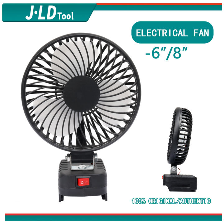 6/8” inch Portable Fan Cordless Electric Fan Outdoor Portable Mini ...