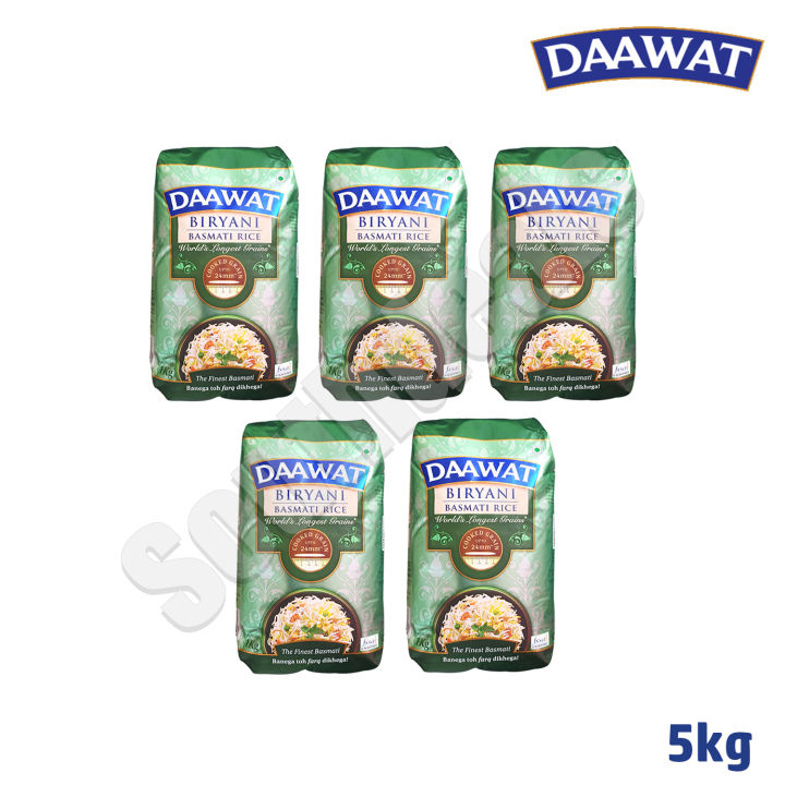 Daawat Biryani Basmati Rice (aged up to 2 years )5kg | Lazada PH