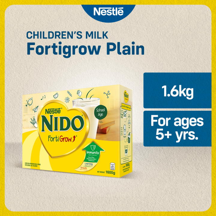 Nido Fortigrow Fortified Powdered Milk Drink 1.6kg | Lazada PH