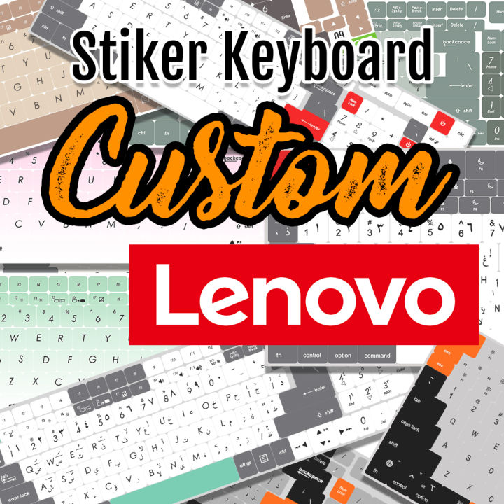 LENOVO MODEL Stiker Keyboard | Universal Keyboard Garskin Laptop ...