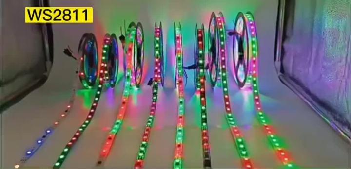 /12V WS2811 WS2812 WS2813 /2815พิกเซล Led Strip 30/60 /144Led ระบุ ...