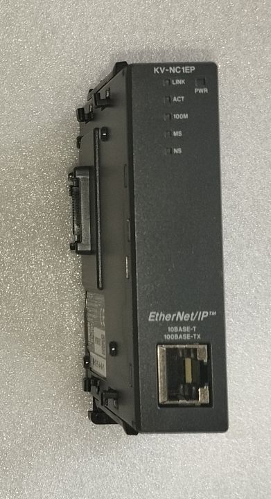 Keyenceยูนิต EtherNet/IP® KV-NC1EP (ใช้งานปกติ สภาพภายนอก 98%) | Lazada ...