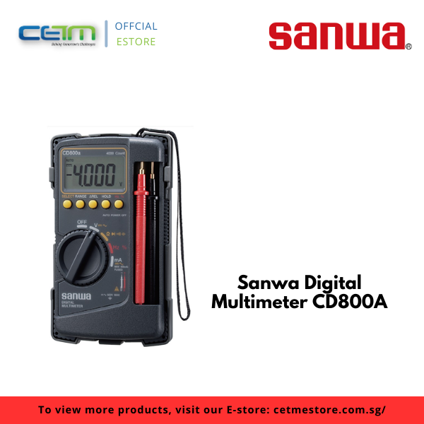 Sanwa CD800A Digital Multimeter | Lazada Singapore