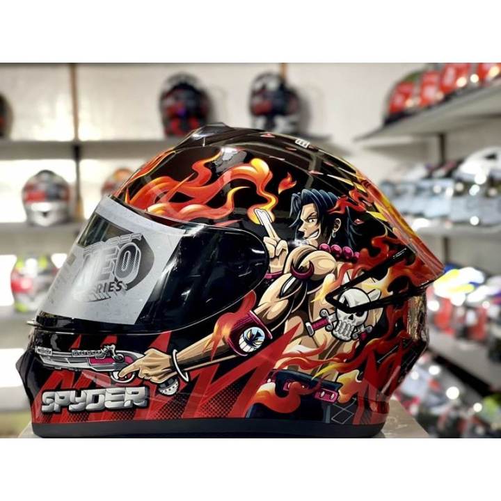 SPYDER NEO SPIKE 2.0 IGNITE - Full-face Single Visor Helmet + Free ...