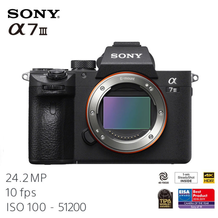 กล้อง SONY Alpha a7 III (body) สินค้าประกันศูนย์โซนี่ไทยแลนด์ | Lazada ...