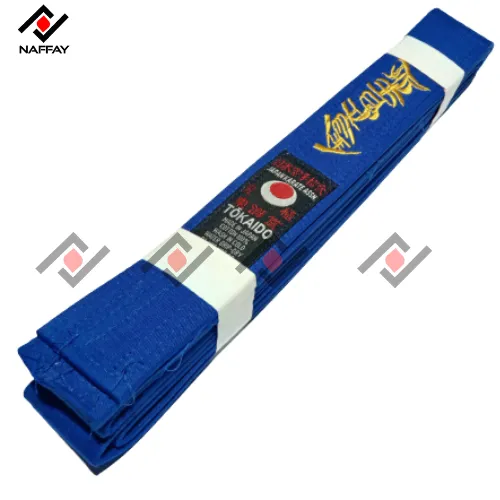 Sabuk Tebal Tokaido Warna Biru Kompatibel Taekwondo Silat Aikido ...