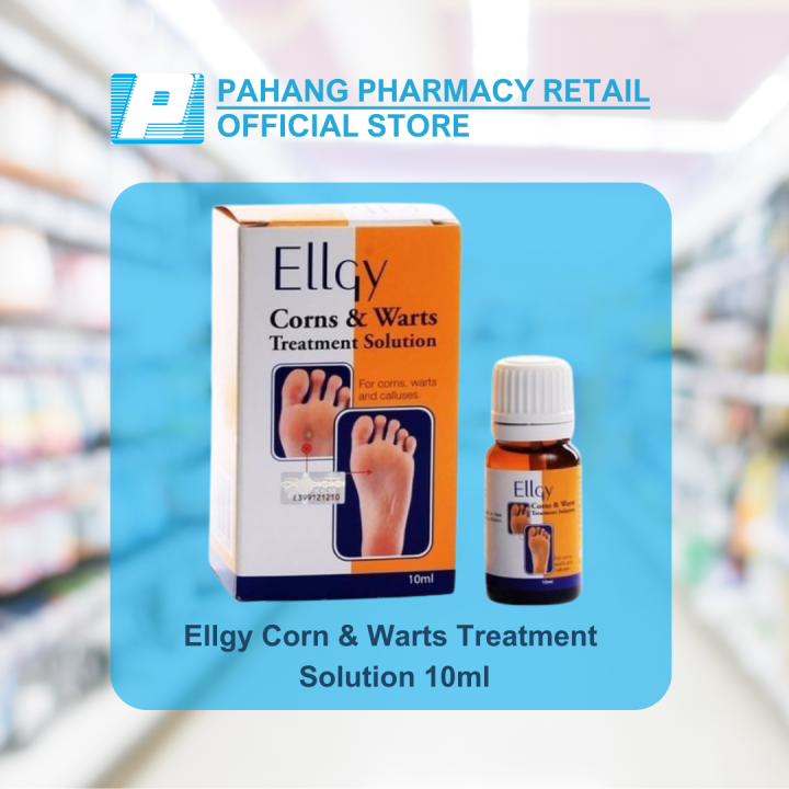 Ellgy Corn & Warts Treatment Solution 10ml | Lazada