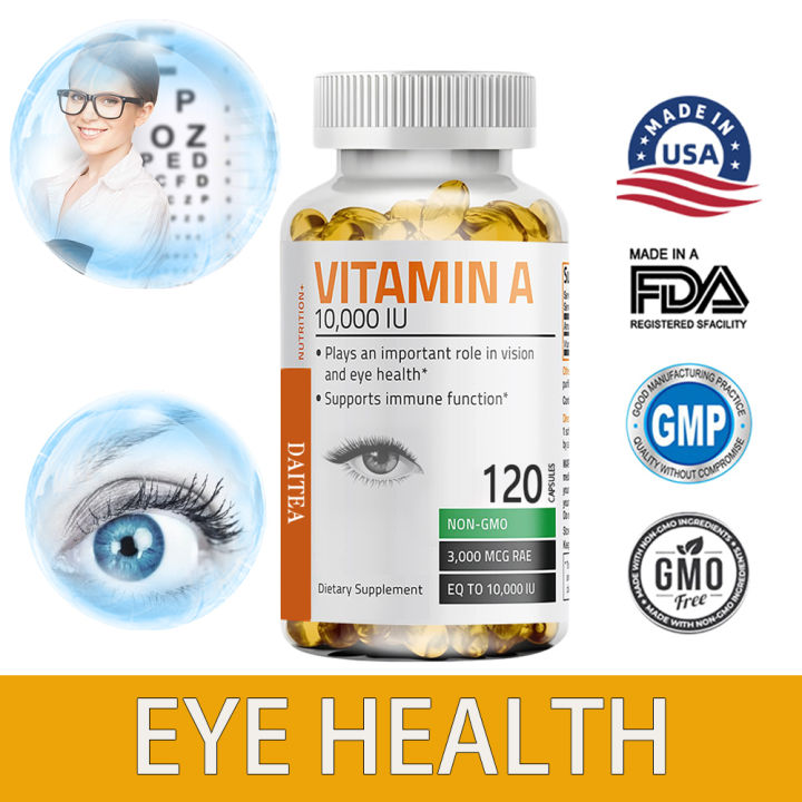 Vitamin A in Fish Oil Supports Vision and Cell Health, Eye Health and ...