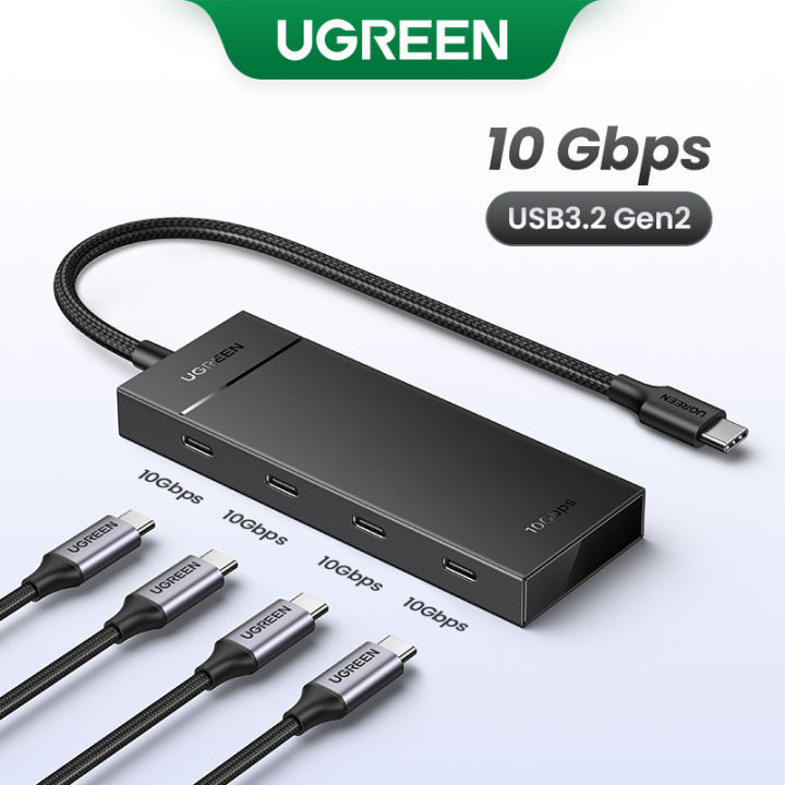 UGREEN 4-Port Type C HUB 10Gbps for Mouse Keyboard | Lazada PH