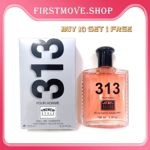 313 FRENCH STYLE PERFUME 100ML PERFUME FOR MEN | Lazada PH