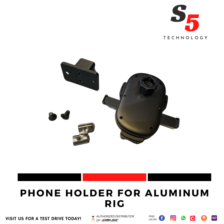 Phone Holder forAluminum Rig / racing simulator / SIM RACING RIG ...