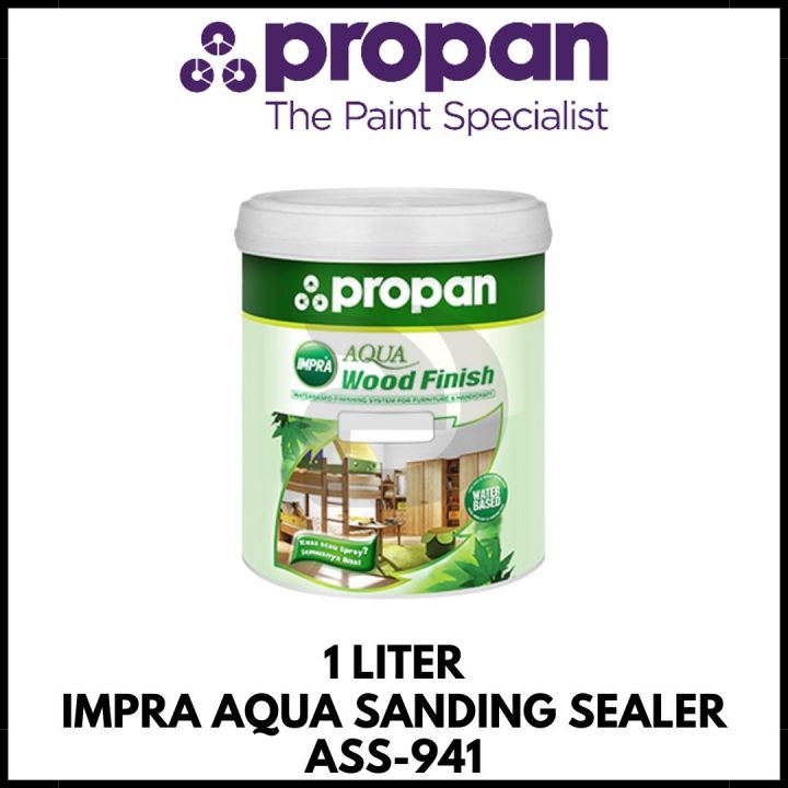 Propan Impra Aqua Sanding Sealer ASS-941 Kaleng1Liter Water Based ...